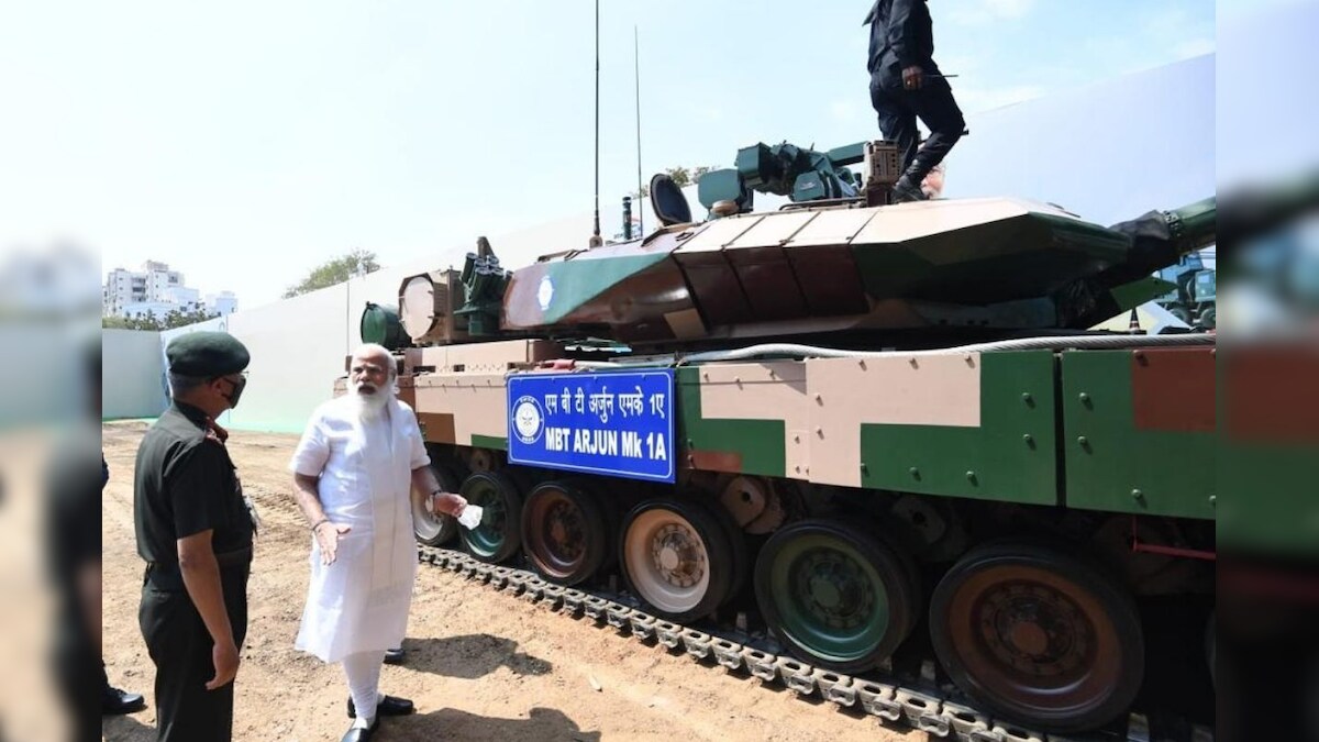 PM Modi Hands Over 'Made-In-India' Arjun Battle Tank To Army In Chennai ...