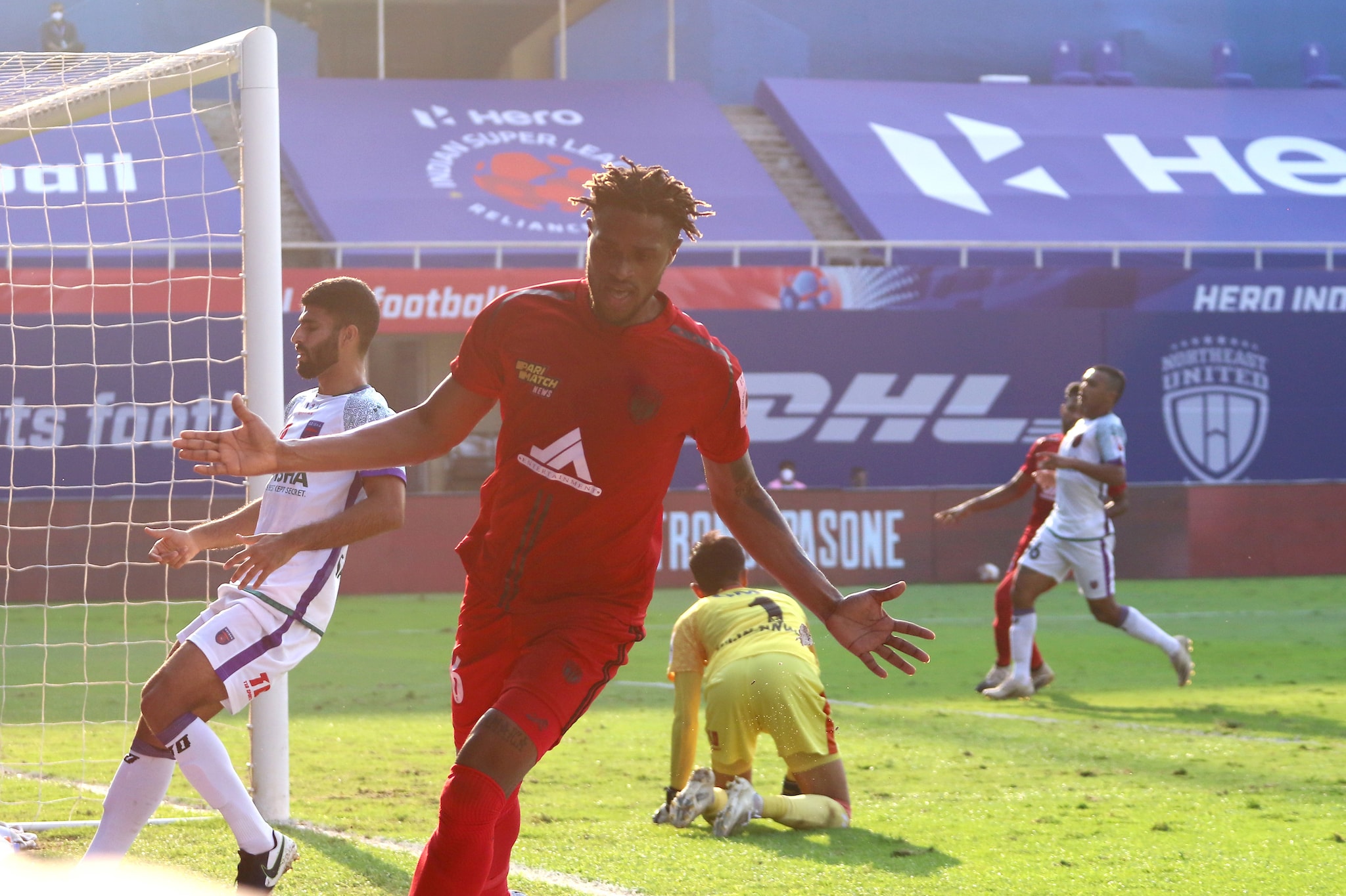 ISL 2020-21: NorthEast United FC into Play-off Spots with 3-1 Win over ...