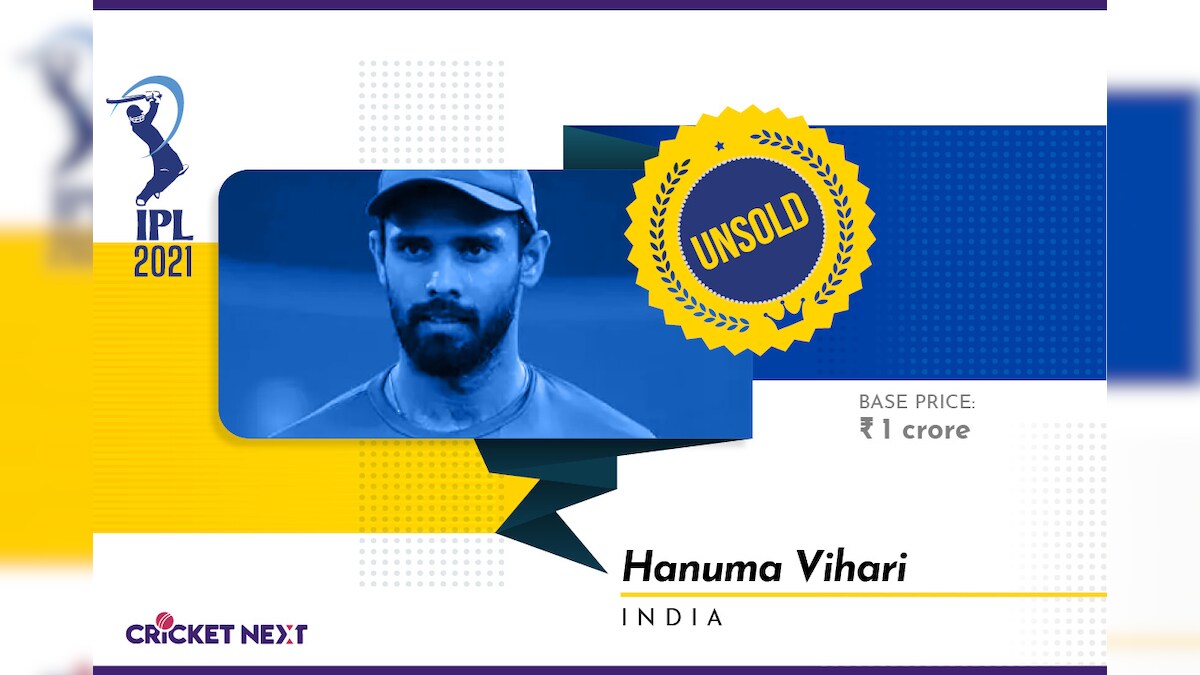 IPL Auction 2021: Unsold Hanuma Vihari’s Cryptic Tweet Leaves ...