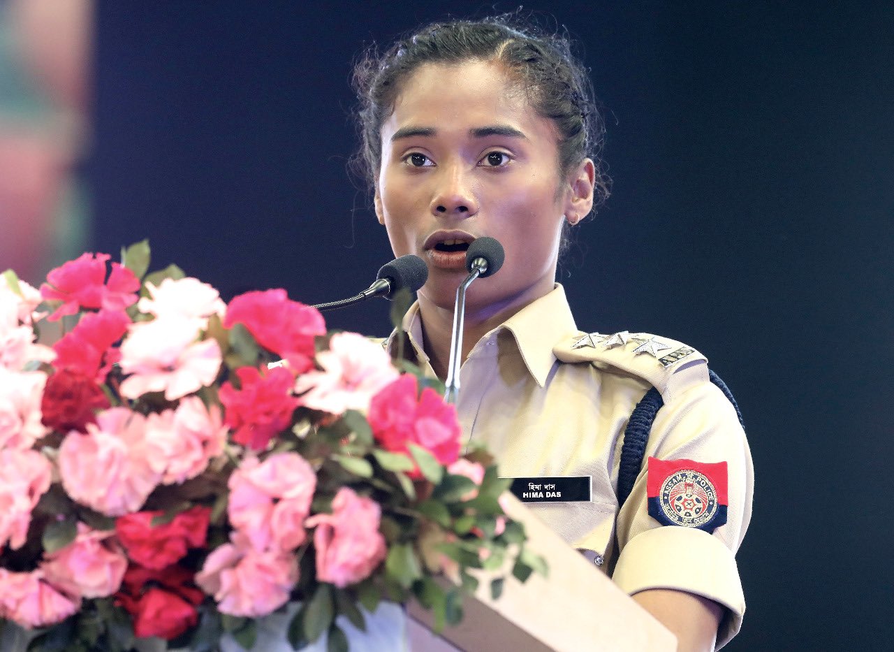 Assam's Hima Das Formally Appointed Deputy Superintendent of Police ...
