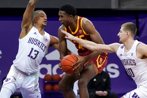 Mobley Brothers Carry No. 20 USC Past Washington, 69-54