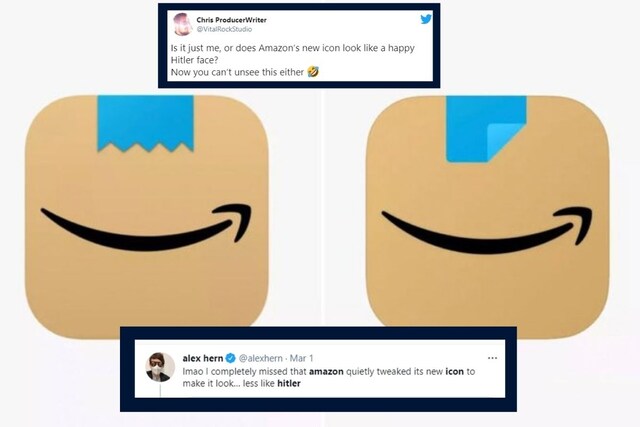 Amazon Quietly Changes App Icon after Netizens Compare it to Hitler's ...
