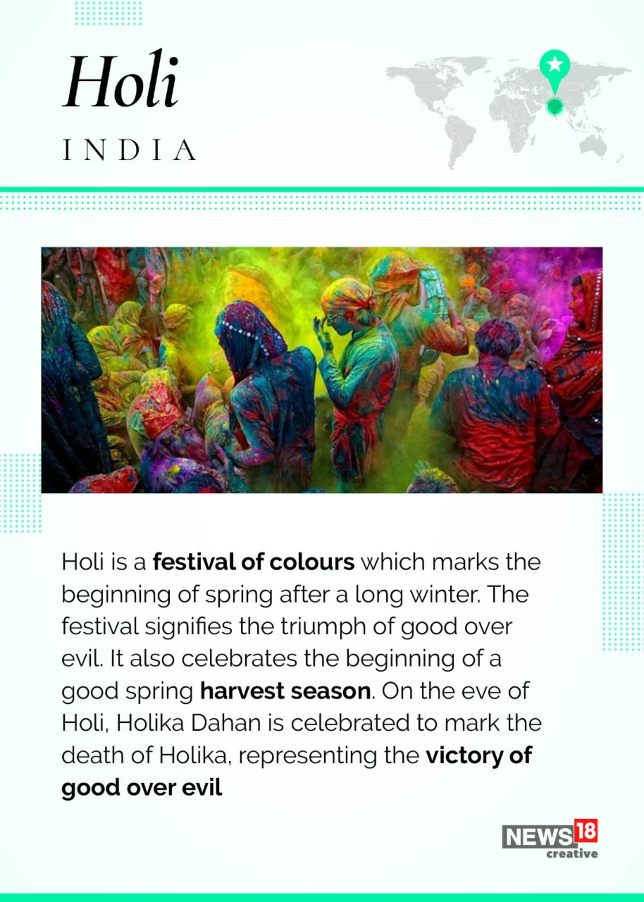 In Pics: Holi Among Five Unique Spring Festivals Celebrated Around The ...