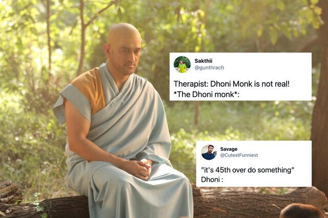 Dhoni's New 'Monk' Look is Making MSD Fans Feel Spiritual with ...