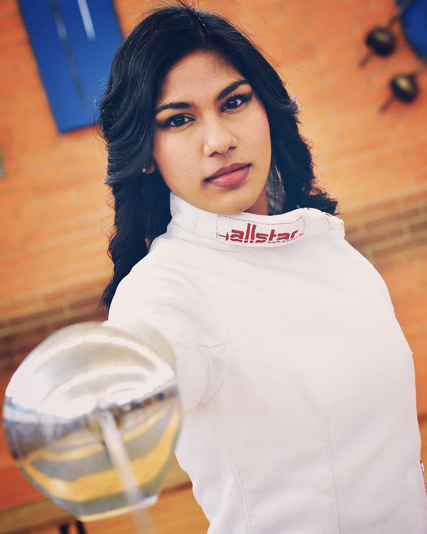 In Pics | CA Bhavani Devi - India's First Fencer to Book Olympics Berth ...