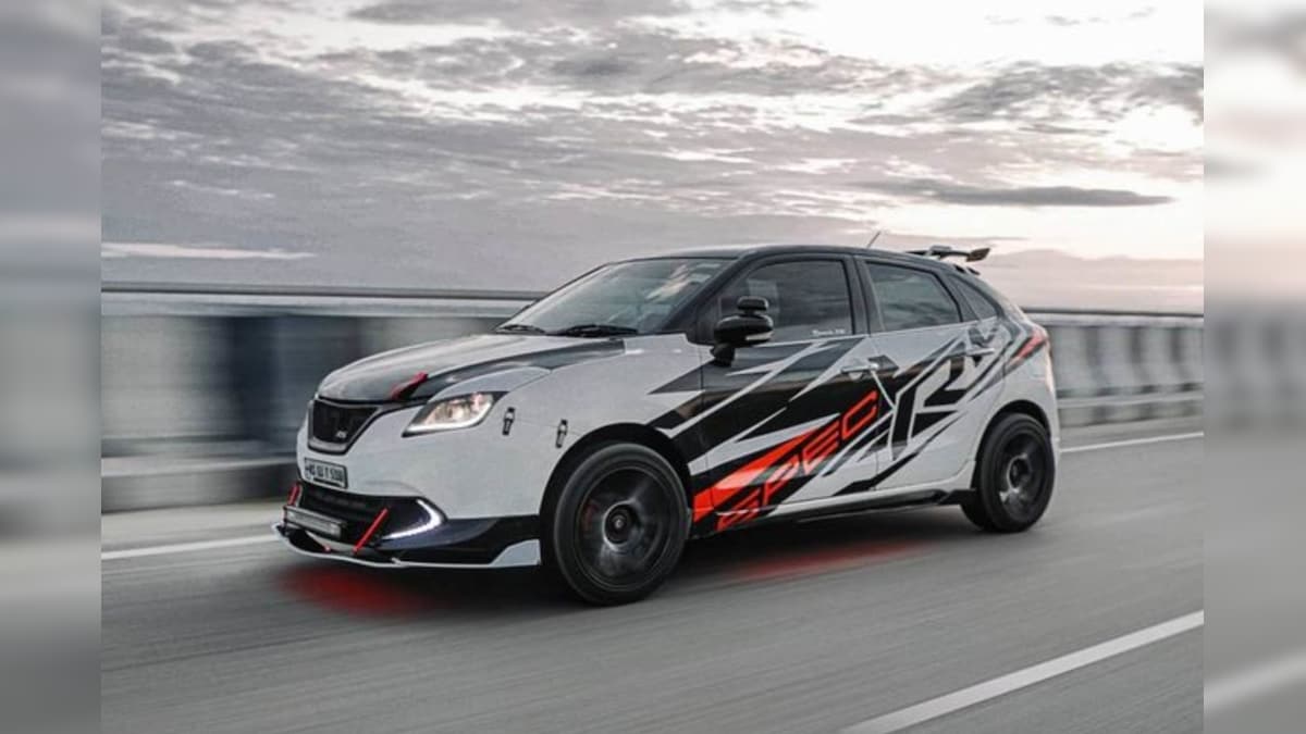 This Modified Maruti Suzuki Baleno Wearing Sporty Apparel Looks Ready ...