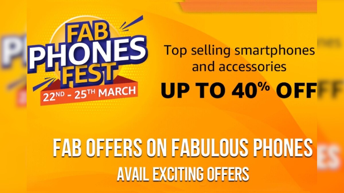 Amazon Fab Phones Fest March 2021 Edition is Now Live: Best Deals on ...