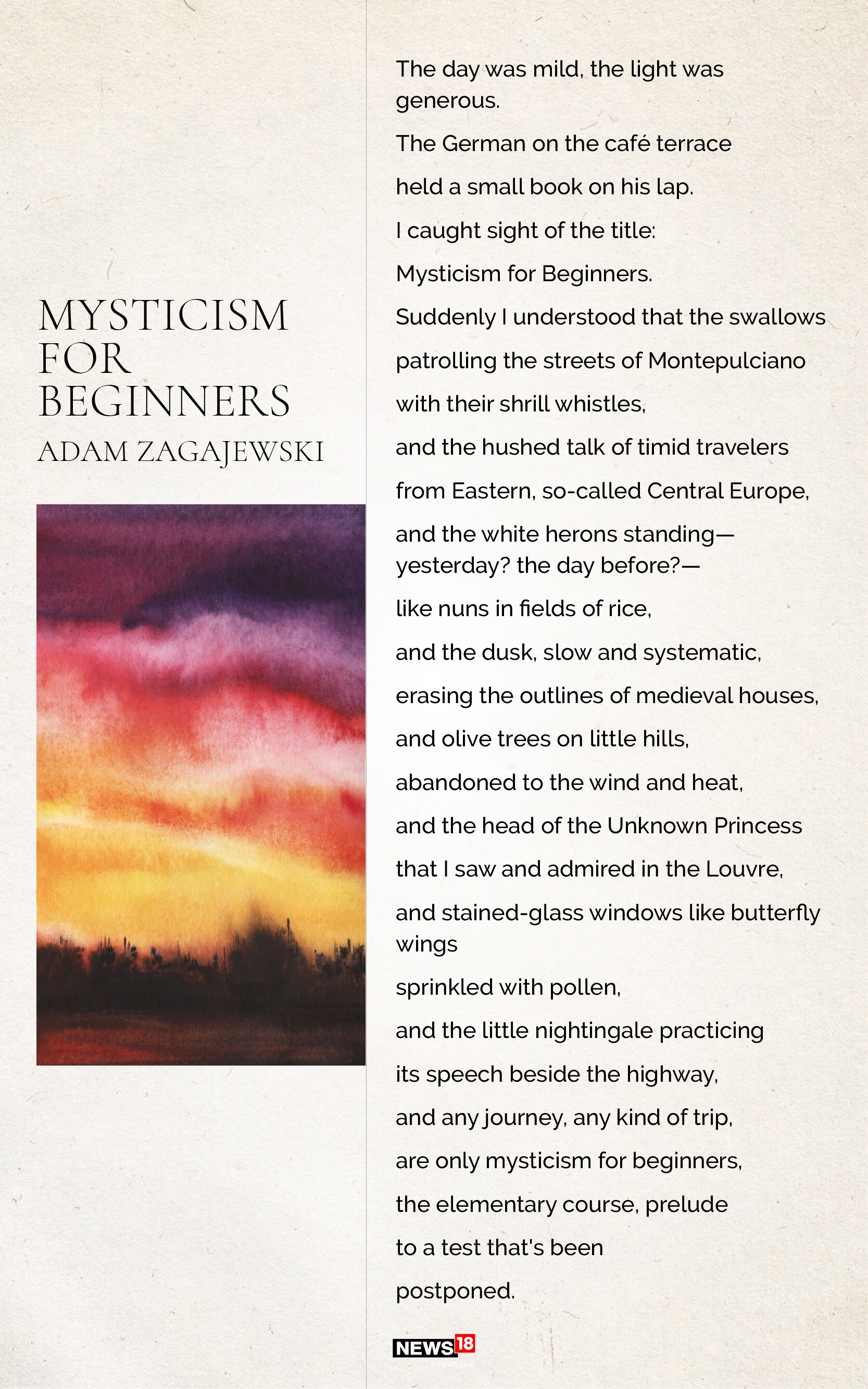 The One Who Praised the Mutilated World: Remembering Adam Zagajewski on ...