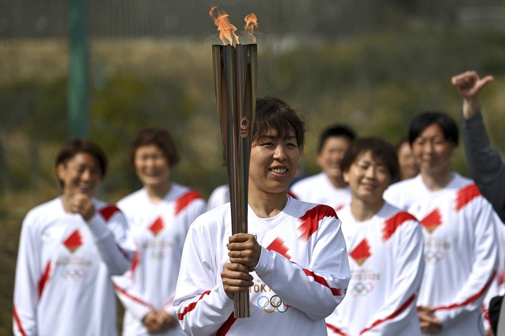 IN PICS | Torch Relay for Tokyo Olympics Kicks Off its 121-day Journey ...