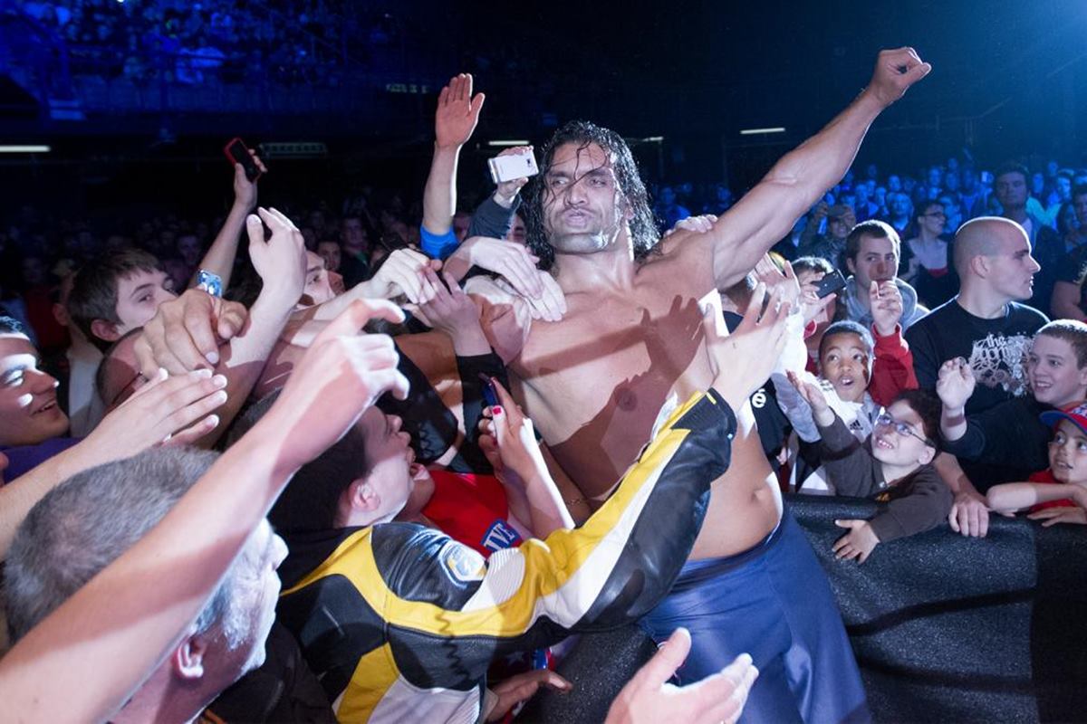 IN PICS | A Look at WWE 2021 Hall of Famer The Great Khali's Dominating ...