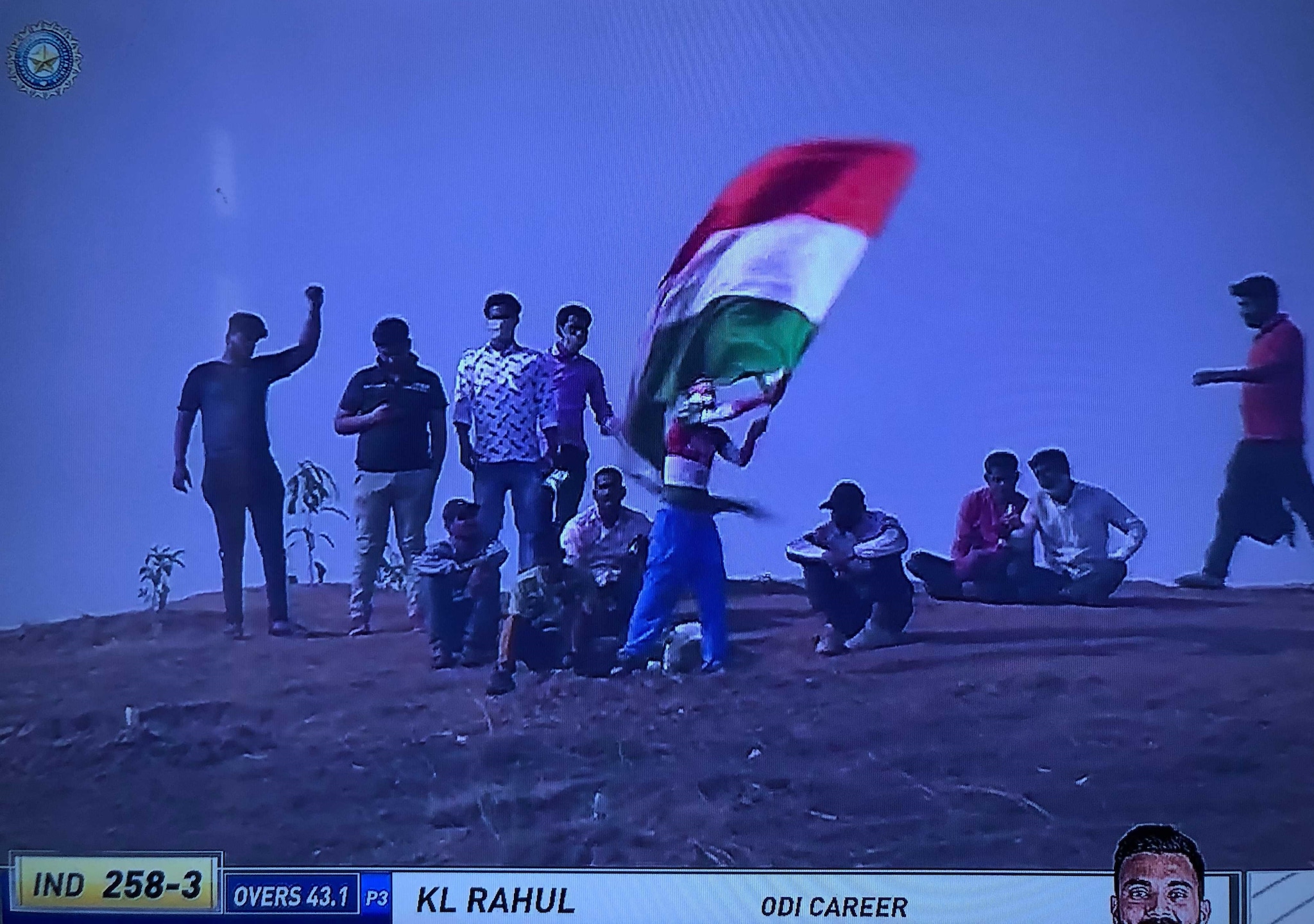 Tendulkar 'Superfan' Sudhir Cheers on from Hill as KL Rahul Smashes ...