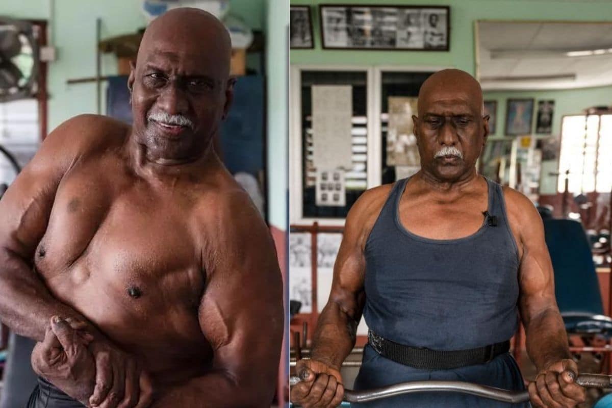Mr Muscles: Malaysian Bodybuilder Still Going Strong At 72, Says Weight ...
