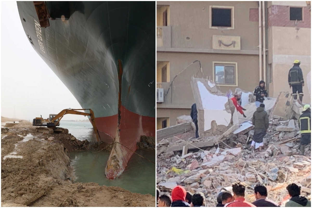 Suez Blockage, Train Collision, Cairo Building Collapse: Twitter Blames ...