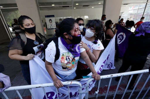 Mexico President's Support Of Tarnished Pol Tears At Party