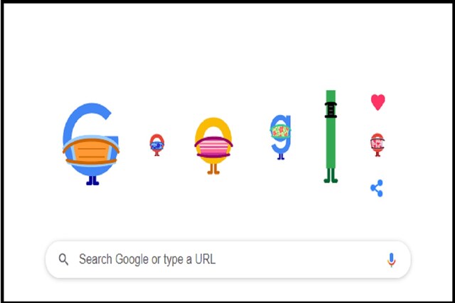 Google Doodle Says 'Wear a Mask' in Its Latest Illustration - News18