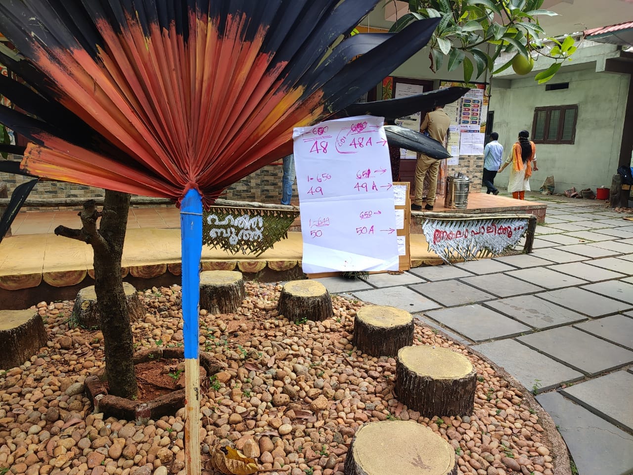 Eco-Friendly Polling Booth in Kerala Aims to Reduce Post-Poll Wastage ...