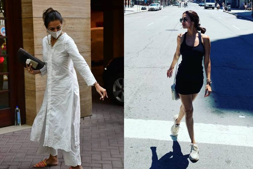 Malaika Arora's Summer Wardrobe: Diva Keeps Cool In Kurtas, Short ...