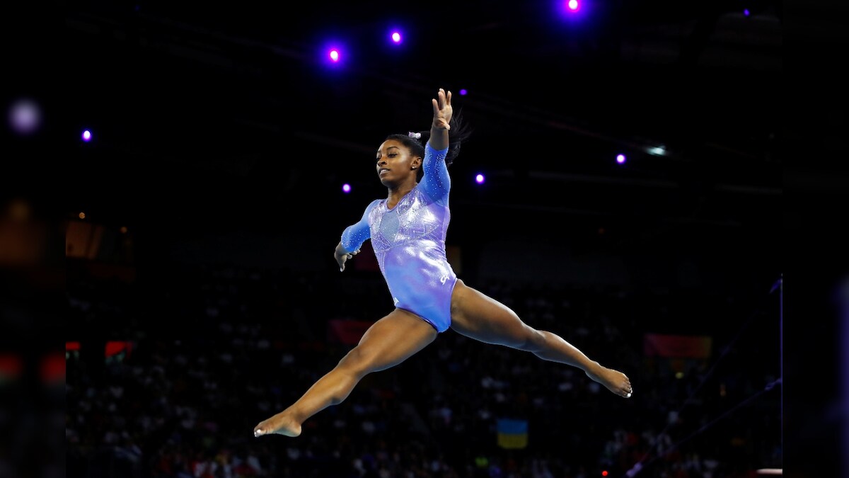 Simone Biles Returns to Competition With Historic 'Yurchenko Double ...