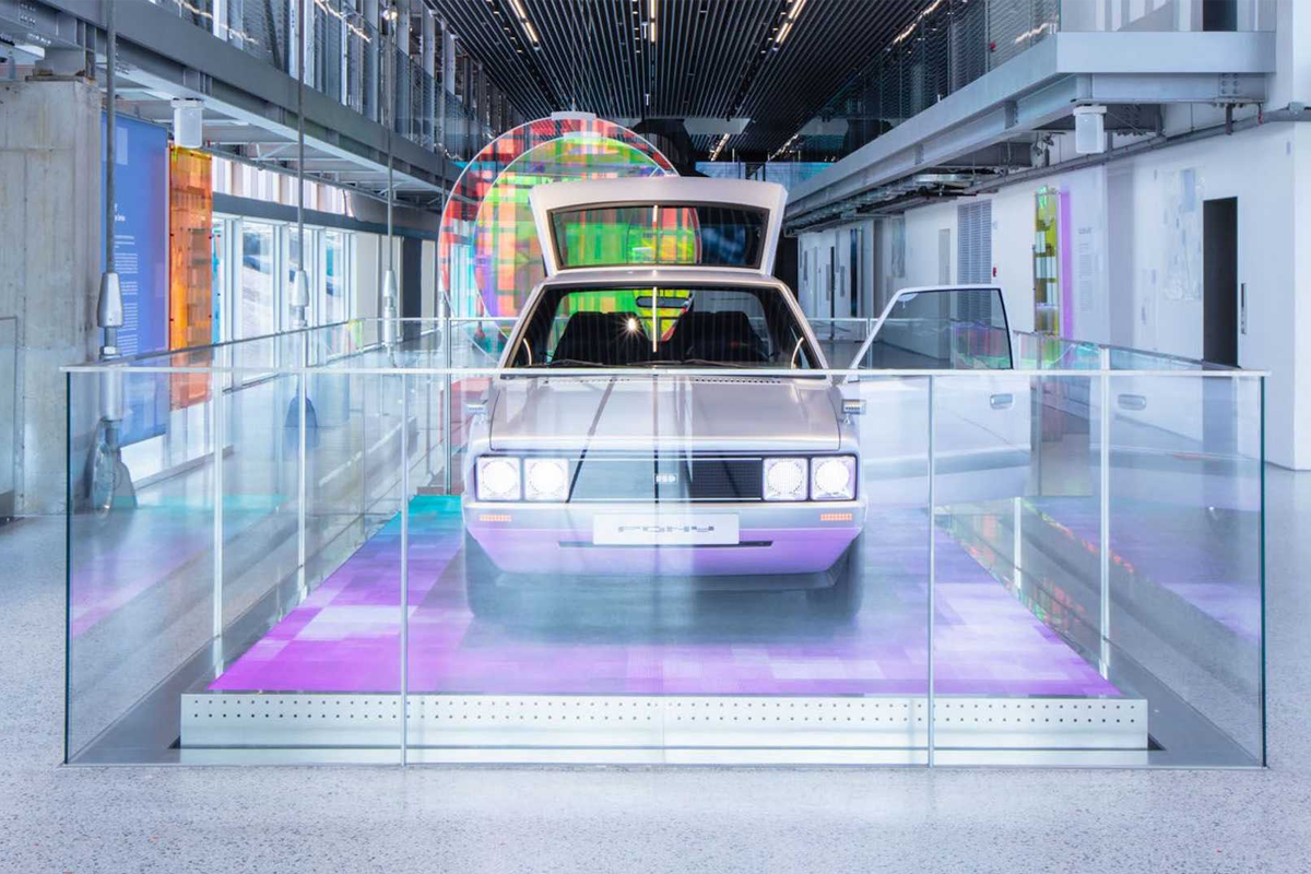 In Pics: Hyundai Pony EV is a Retro Take on a Modern Electric Car, See ...