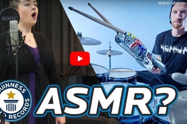 WATCH: Guinness World Record's ASMR Video is Giving Viewers a 'Tingling ...