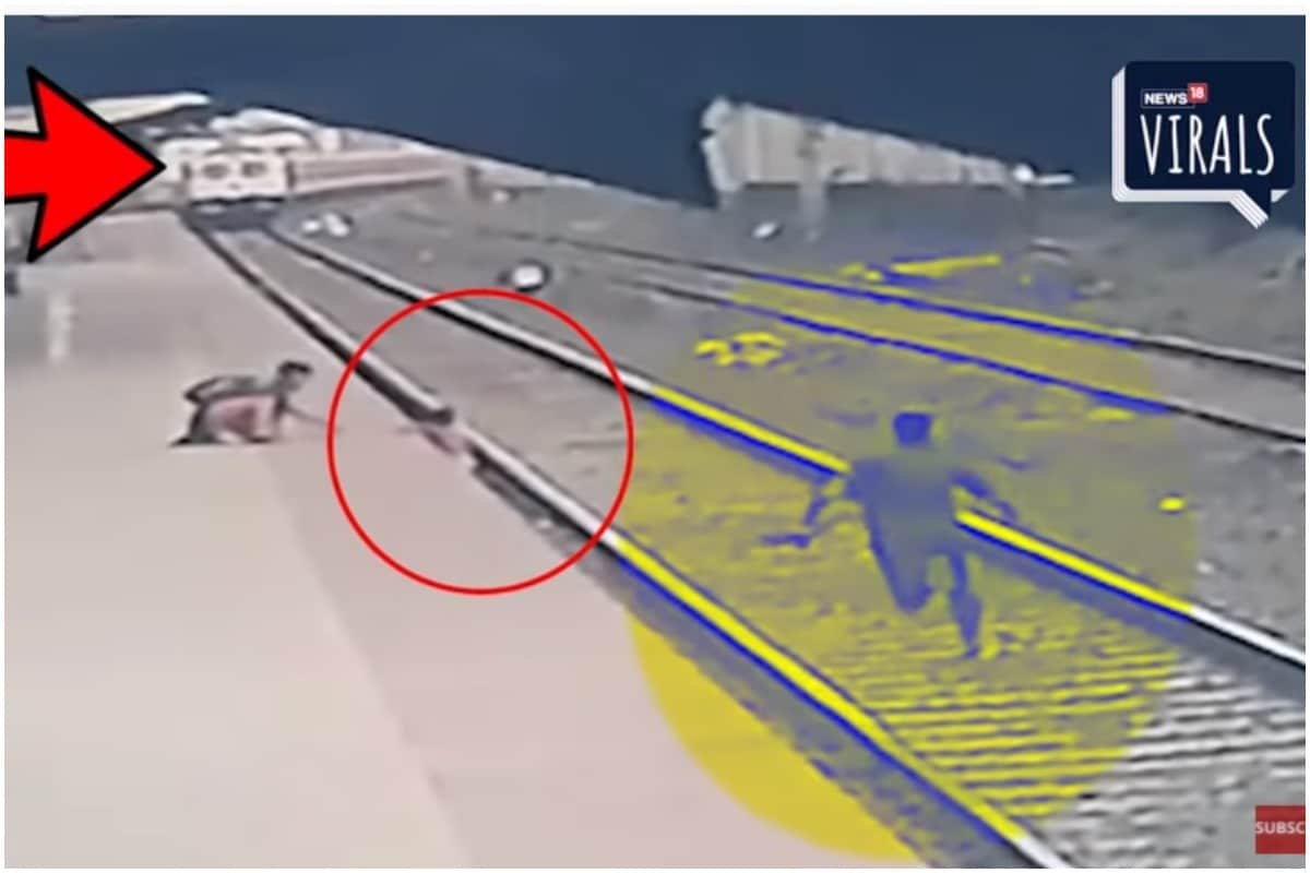 Watch: Railway Official Runs Towards Train And Saves Child Fallen On ...