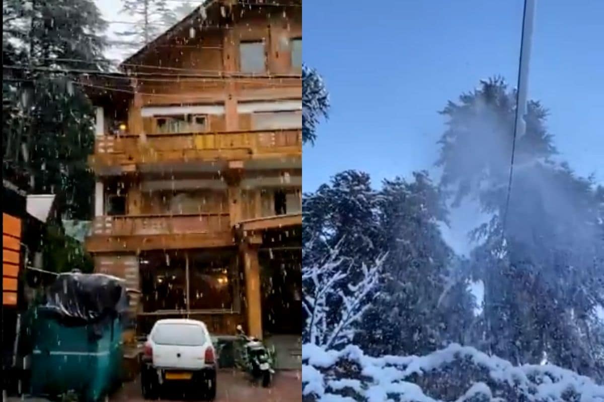 Netizens Share Breathtaking Photos as Parts of Himachal Pradesh Receive ...