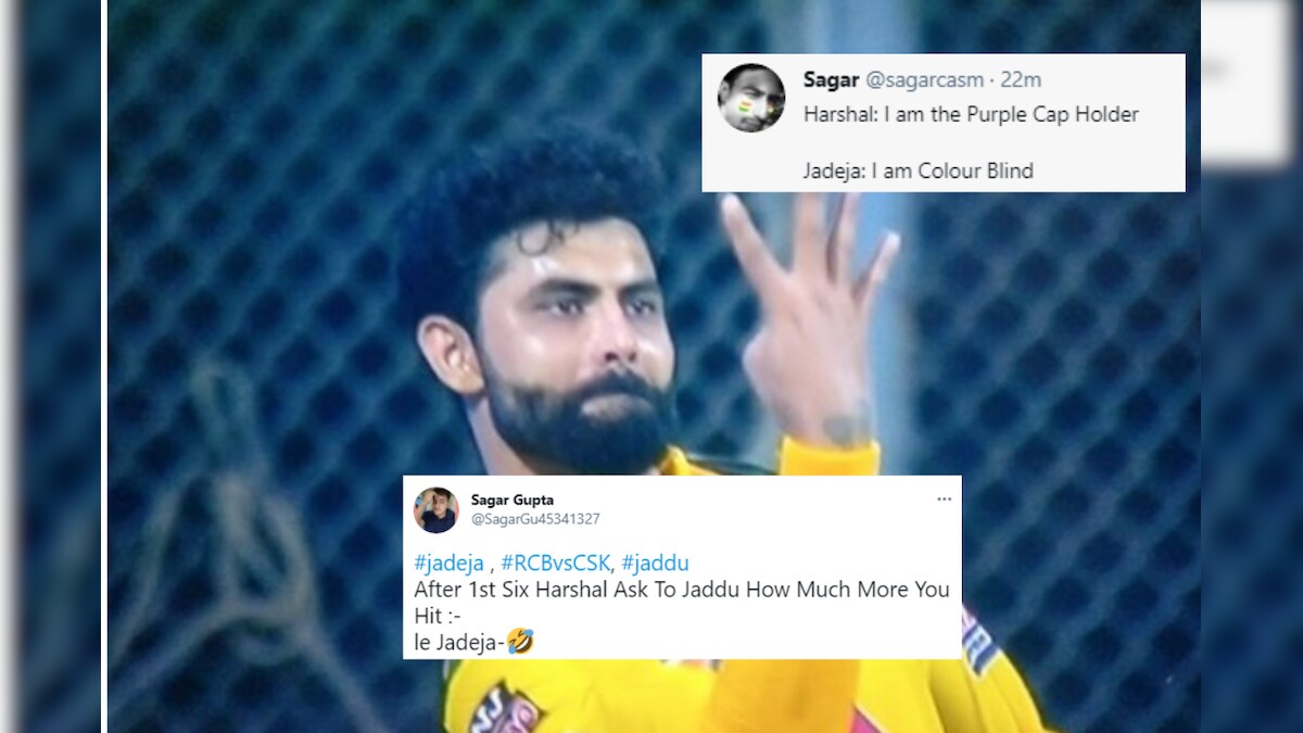 Jadeja Goes Berserk Against Purple Cap Holder Harshal Patel and it is ...