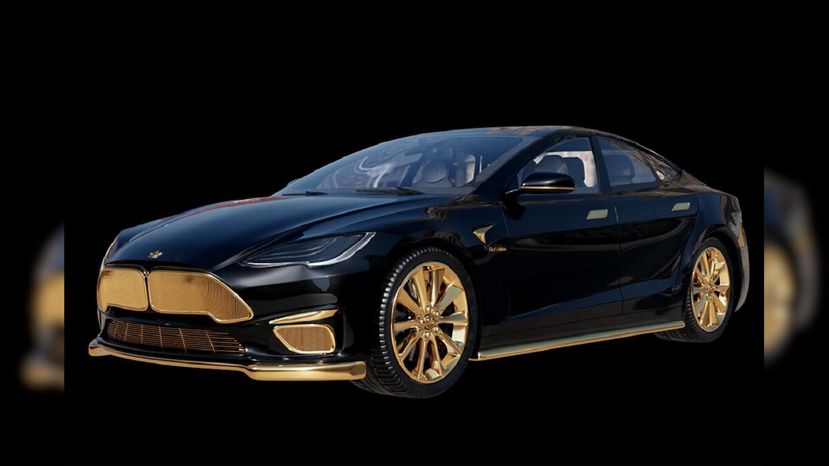 World’s Most Expensive Tesla is 24K Gold Plated, Modified by Caviar ...