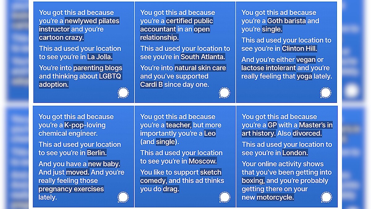 Signal Ads Seemingly Banned by Facebook for Showing How it Exploits ...