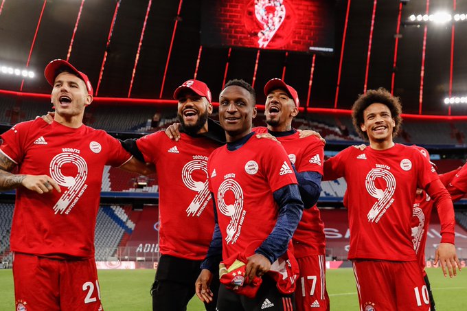 Bayern Munich Clinch Their Ninth Consecutive Bundesliga Title, In Pics ...