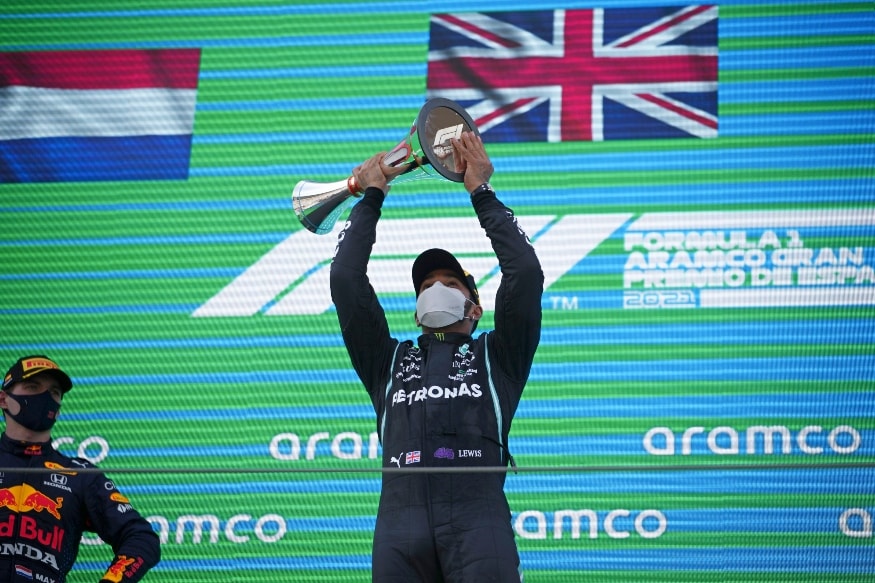 Lewis Hamilton Wins Spanish Grand Prix for His 98th Race Win, In Pics ...
