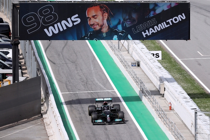 Lewis Hamilton Wins Spanish Grand Prix for His 98th Race Win, In Pics ...