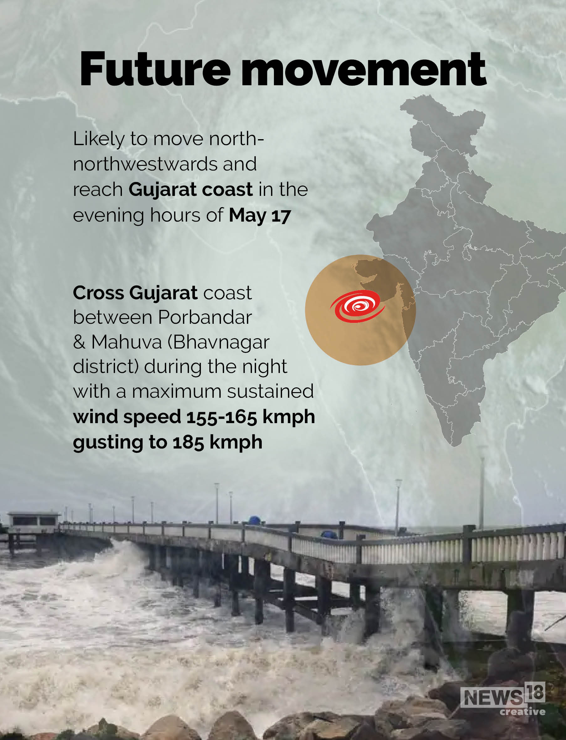 Cyclone Tauktae: Strong Winds at 114 Kmph Strike Mumbai, Storm Likely ...