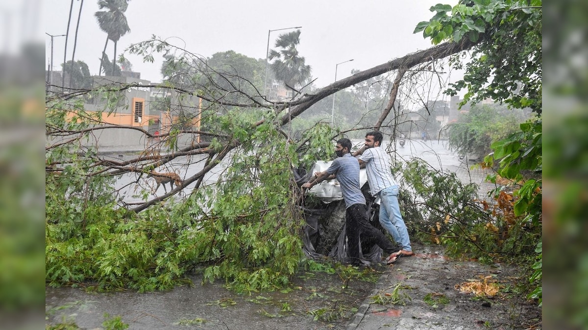 Cyclone Tauktae After-Effects: Grounded Barge Spills Oil, Sparks ...