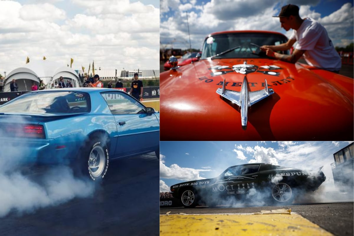Drag Racing American Muscle Cars in Russia | In Pics - News18