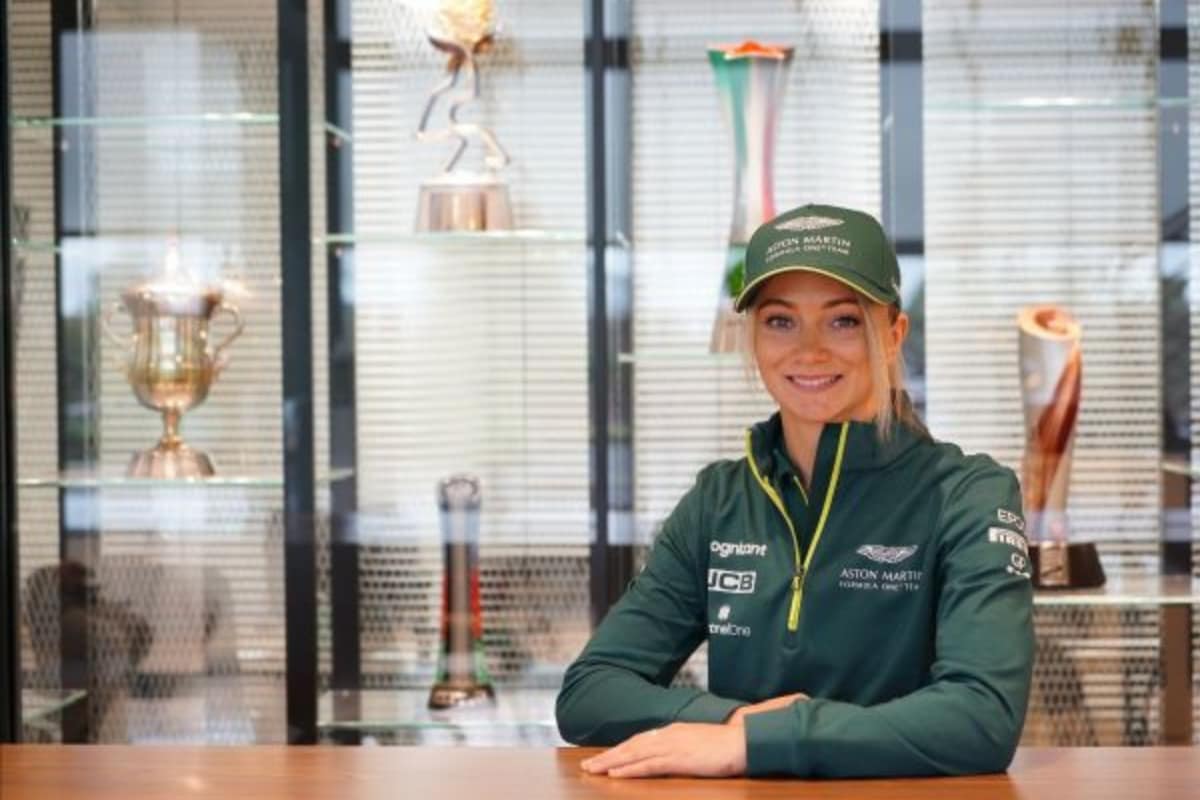 James Bond Stunt Driver Jessica Hawkins Has a New Mission at Aston Martin