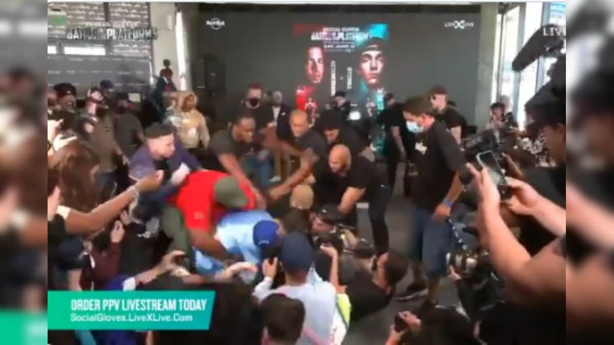 Watch: Influencers Break into a Fight at YouTubers Vs TikTokers ...