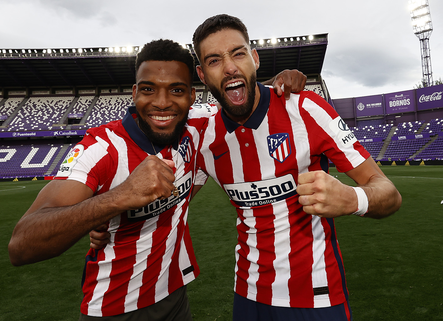 IN PICS | Atletico Madrid Players and Fans Celebrate Their La Liga ...