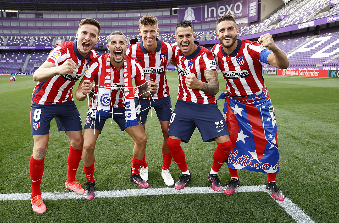IN PICS | Atletico Madrid Players and Fans Celebrate Their La Liga ...