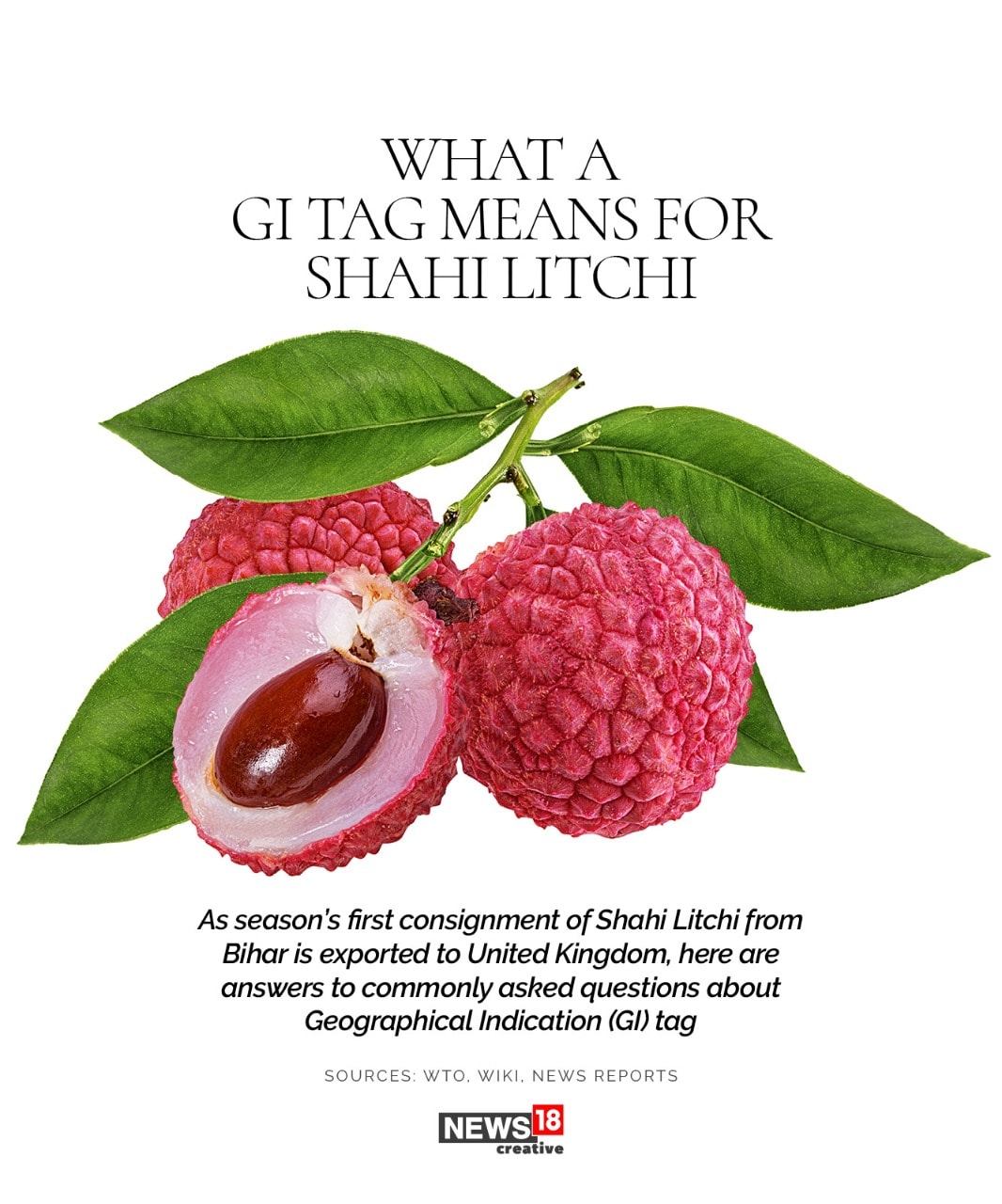 First Consignment of GI Certified Shahi Litchi Exported to UK, All You ...