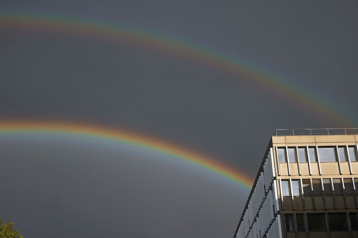 In Pics: Double Rainbow Seen on Spring Evening in Switzerland - News18