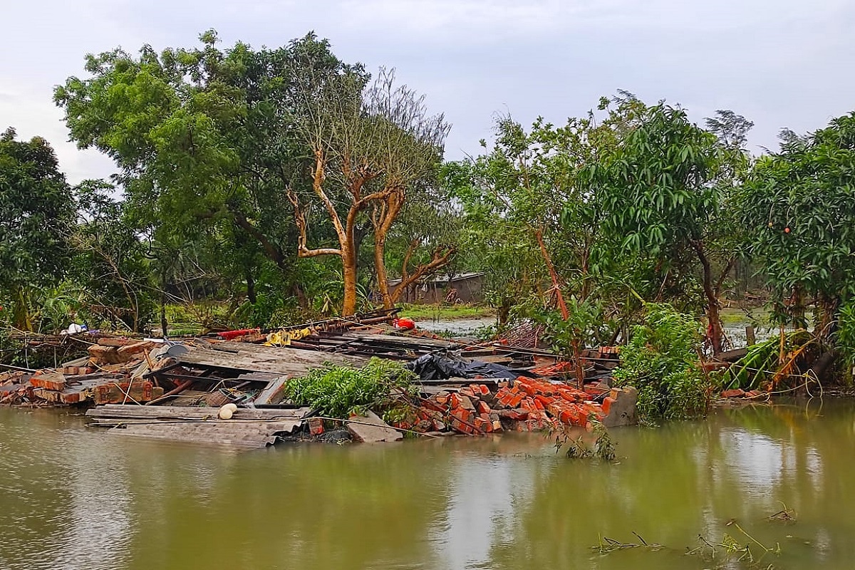 Cyclone Yaas: Several Houses Damaged, Restoration Work Underway in West ...