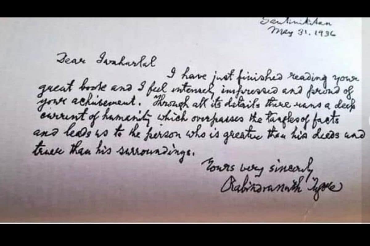 On Nehru's 57th Death Anniversary, Shashi Tharoor Shares Rabindranath ...