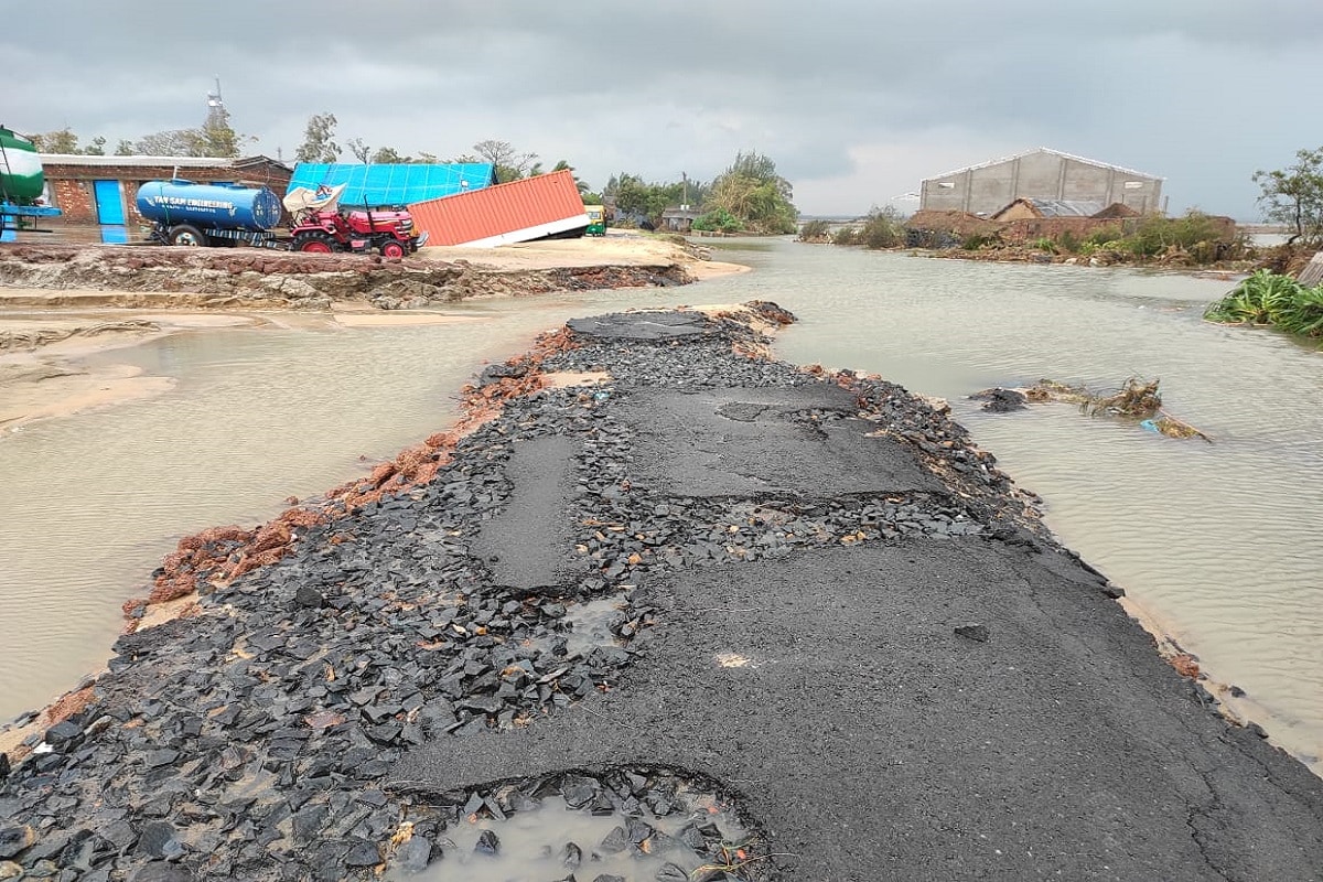 Cyclone Yaas: Several Houses Damaged, Restoration Work Underway in West ...
