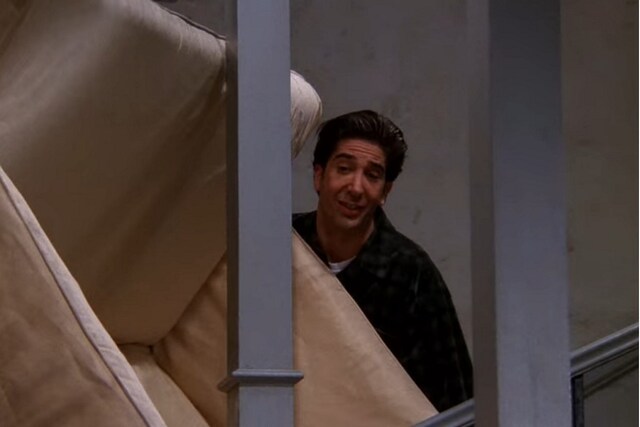 Pivot! Mathematician Explains How Ross Geller Could Have Taken His Sofa Upstairs in FRIENDS ...