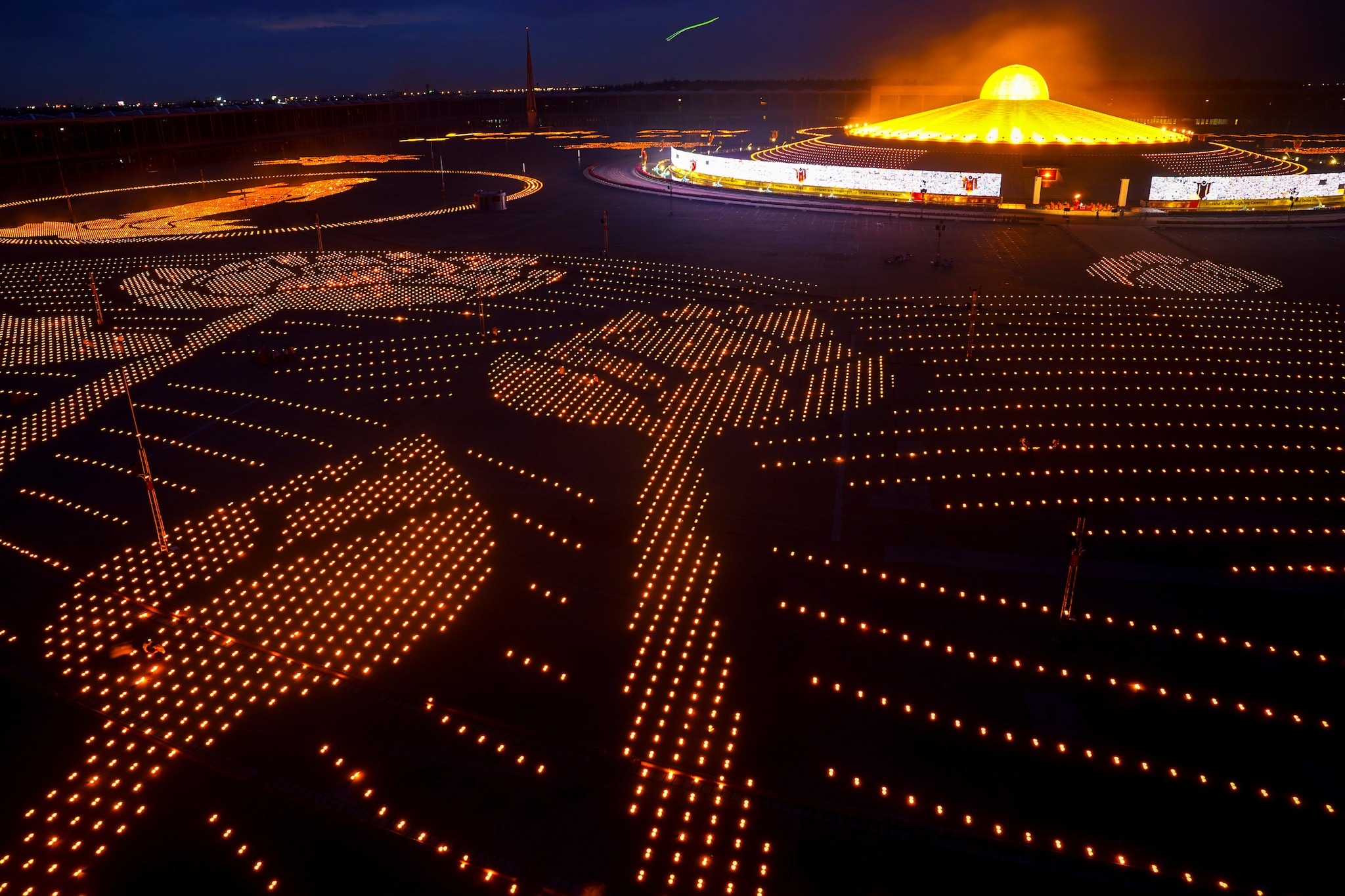 In Photos: Devotees Mark Buddha's Birth, Enlightenment and Death on ...
