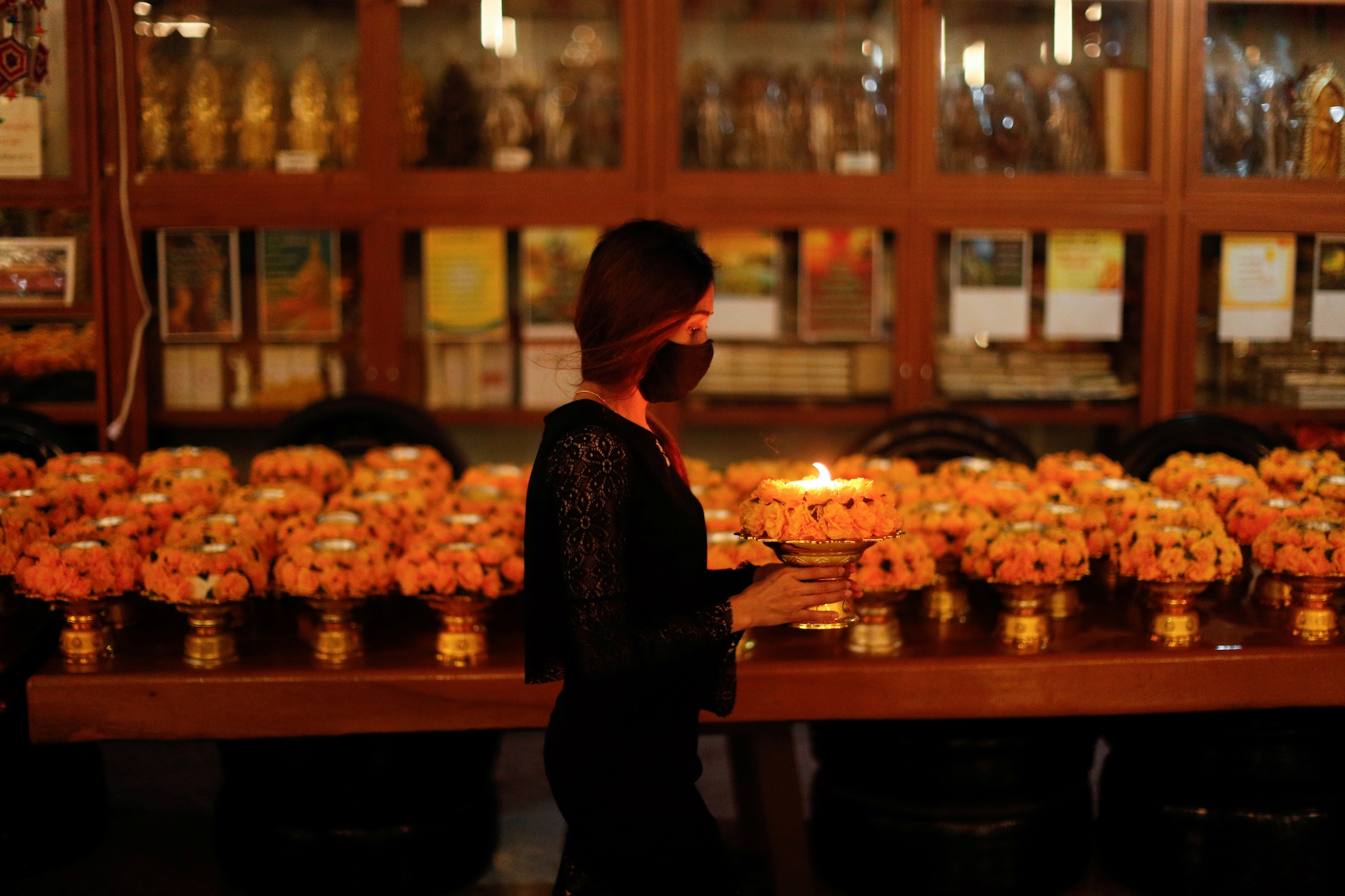 In Photos: Devotees Mark Buddha's Birth, Enlightenment and Death on ...