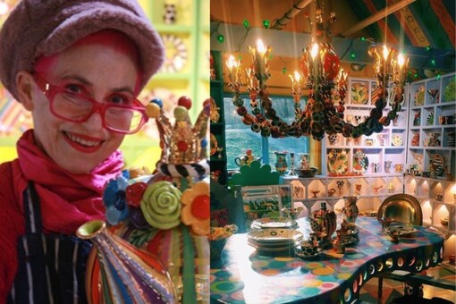 UK Pottery Artist's Intensely 'Colourful and Eccentric' Decorations on ...