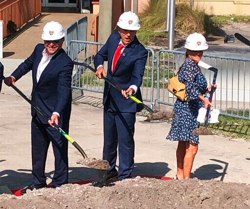 Panthers Break Ground On New Fort Lauderdale Practice Home