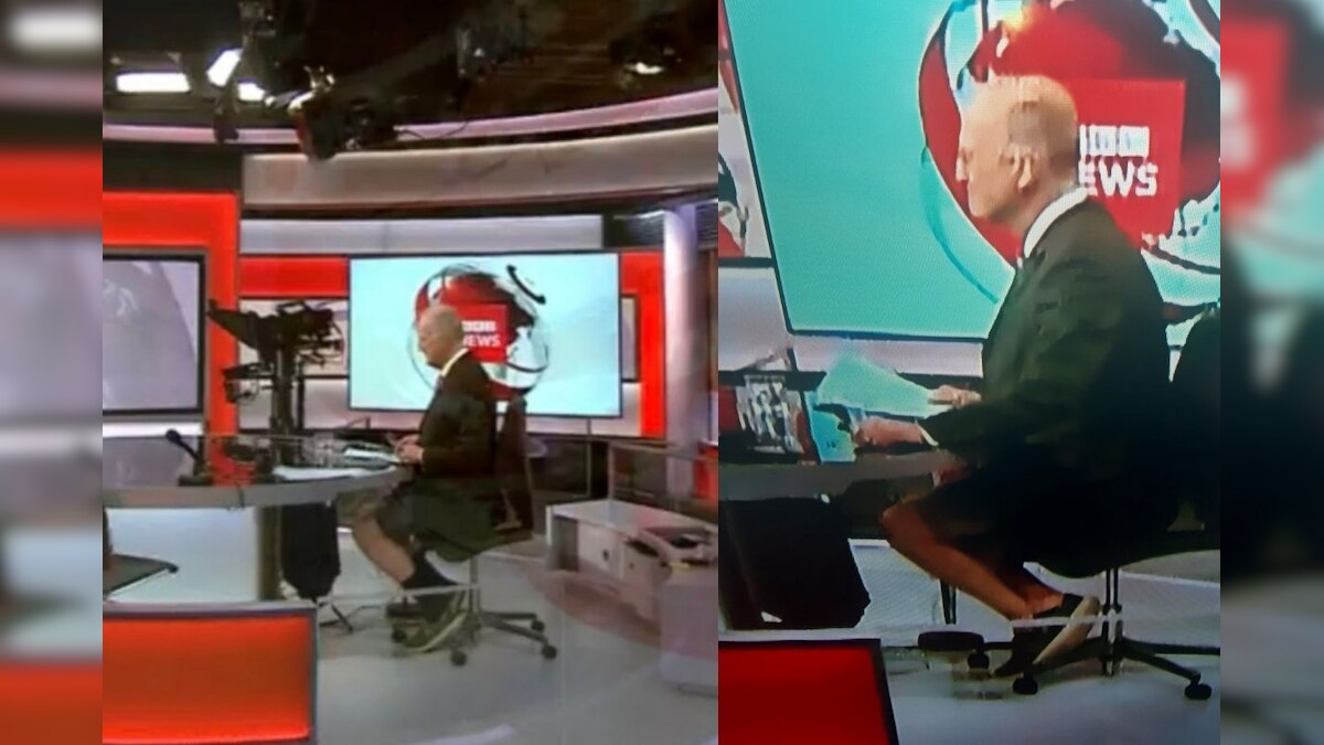 Keeping it Cool: BBC Anchor Spotted Wearing Shorts While Reading News ...